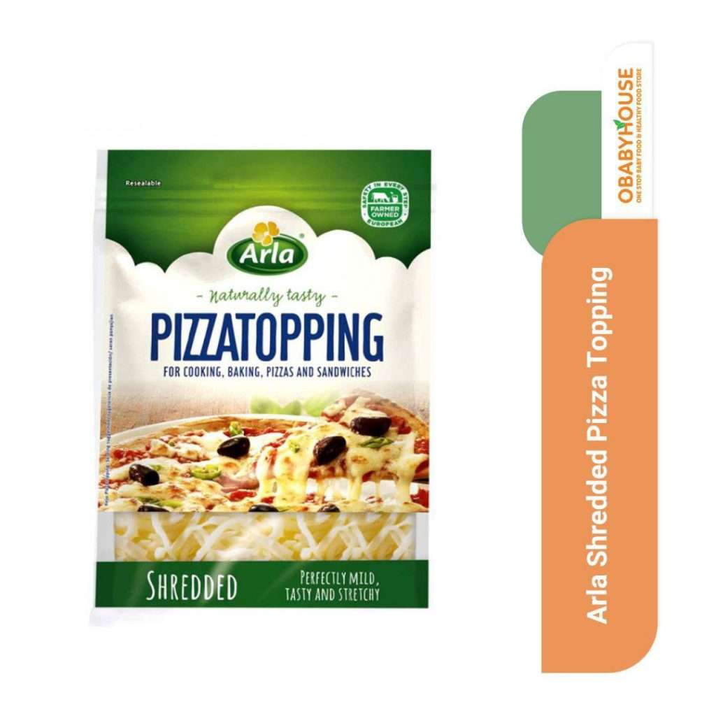Arla Shredded Pizza Topping – Obabyhouse
